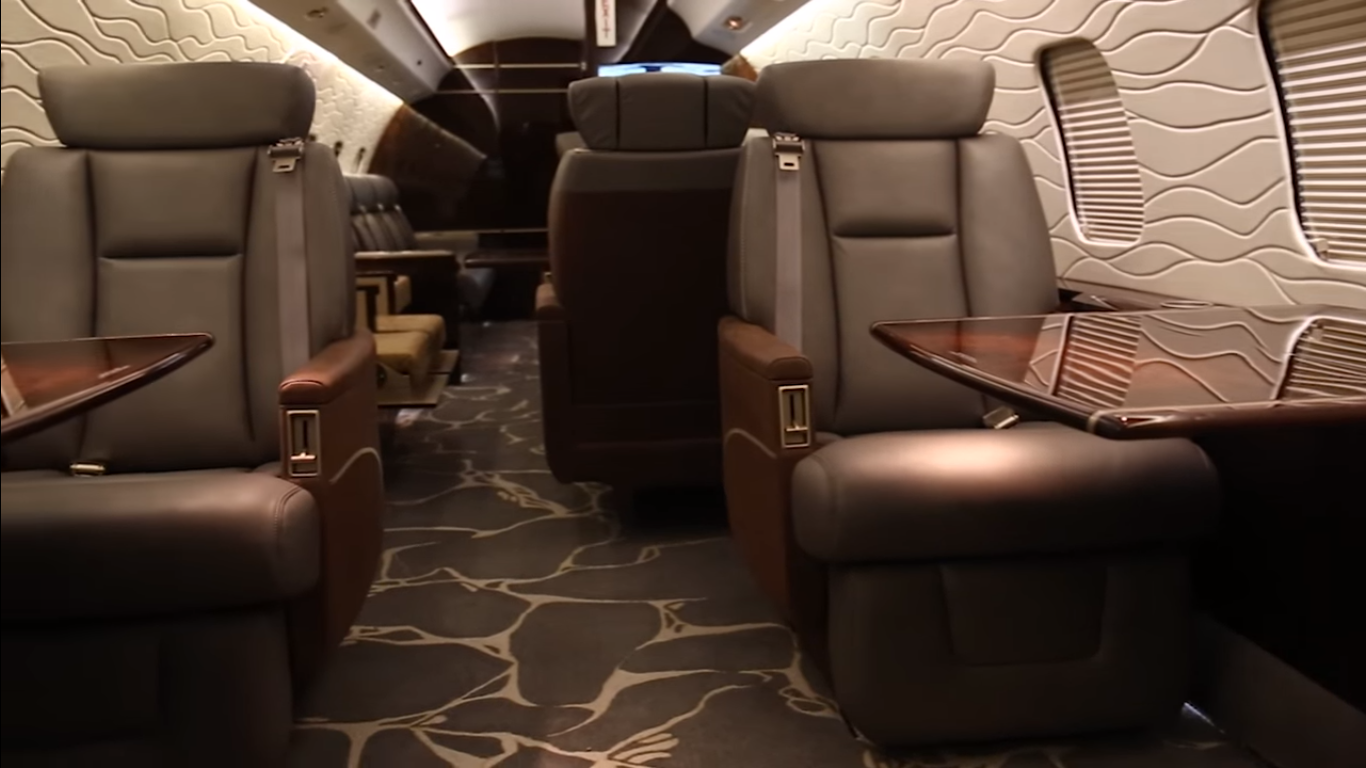 A Global Express refurbishment completed by Constant Aviation in ...
