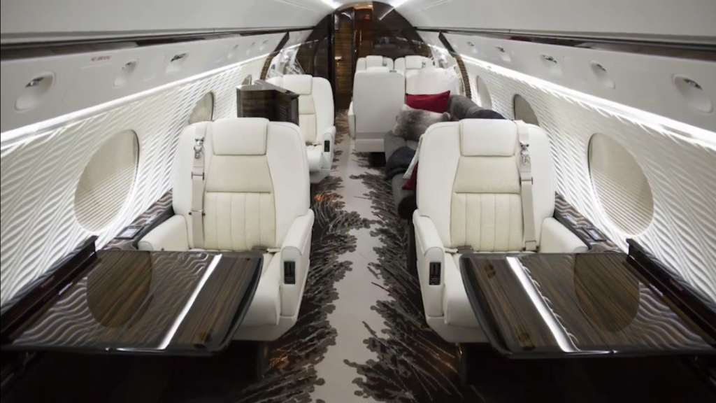 A Gulfstream V interior refurbishment by Constant Aviation | Business ...