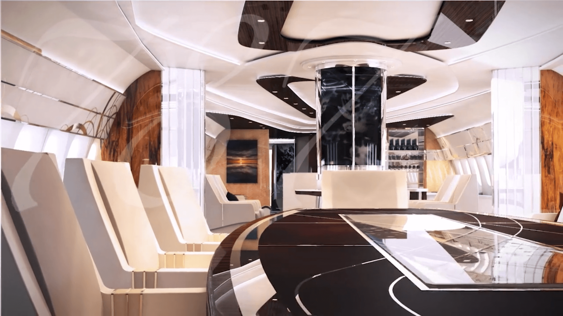 Greenpoint Technologies' Azure concept for the BBJ 787-9 | Business Jet ...