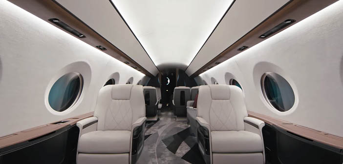 G700 lighting | Business Jet Interiors