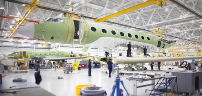 G650 manufacturing | Business Jet Interiors