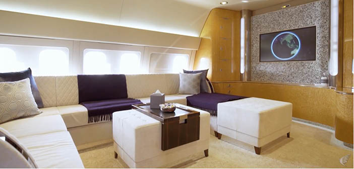 VIDEO: Comlux’s flagship, SkyLady | Business Jet Interiors