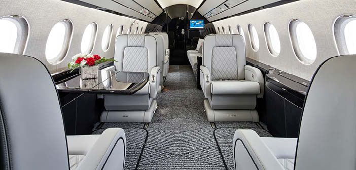 Falcon 2000EX transformed at Duncan Aviation | Business Jet Interiors