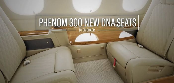 VIDEO: New DNA seats for the Phenom 300 | Business Jet Interiors
