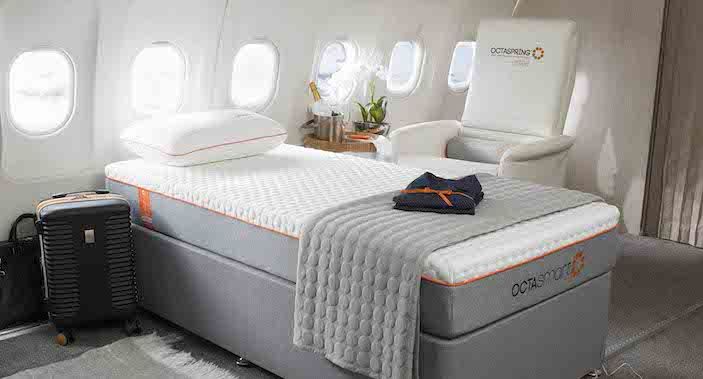 Vanema delivers first Octaspring private jet mattress | Business Jet ...